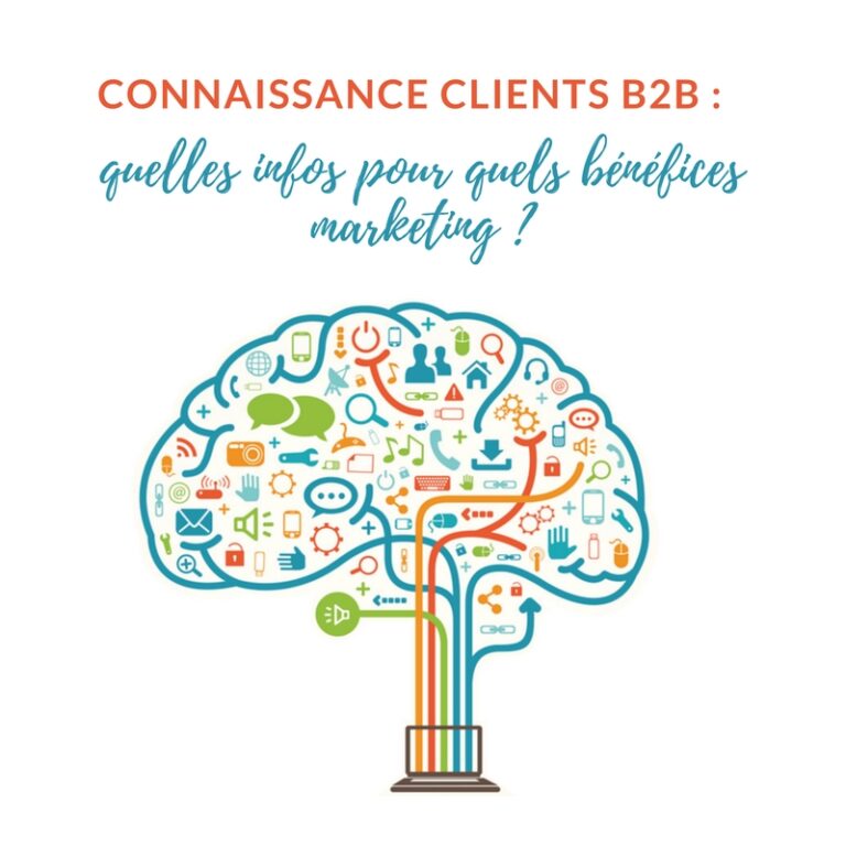 Connaissance Clients B2B : quelles infos pour quels bénéfices Marketing ...